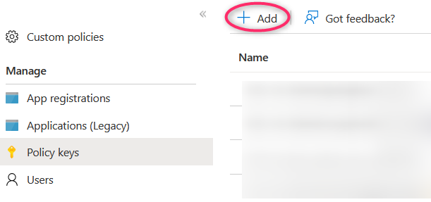 Azure AD B2C: Integrate SAML based applications - Documentation for Fortytwo